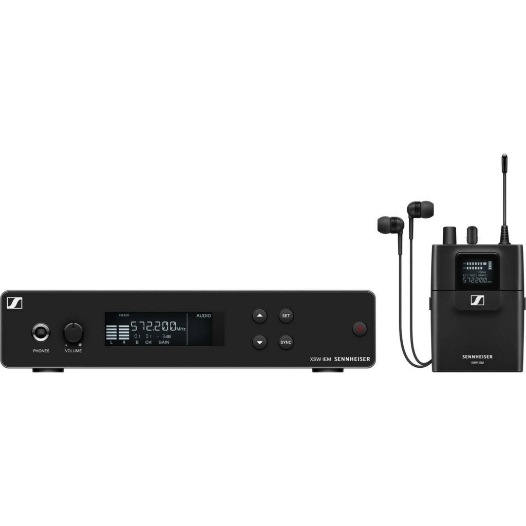 Sennheiser XSW IEM SET Stereo In-Ear Wireless Monitoring System | BNC